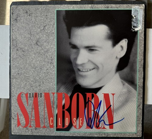 DAVID SANBORN SIGNED VINYL CLOSE UP JAZZ GREAT JSA COA AUTOGRAPHED ...