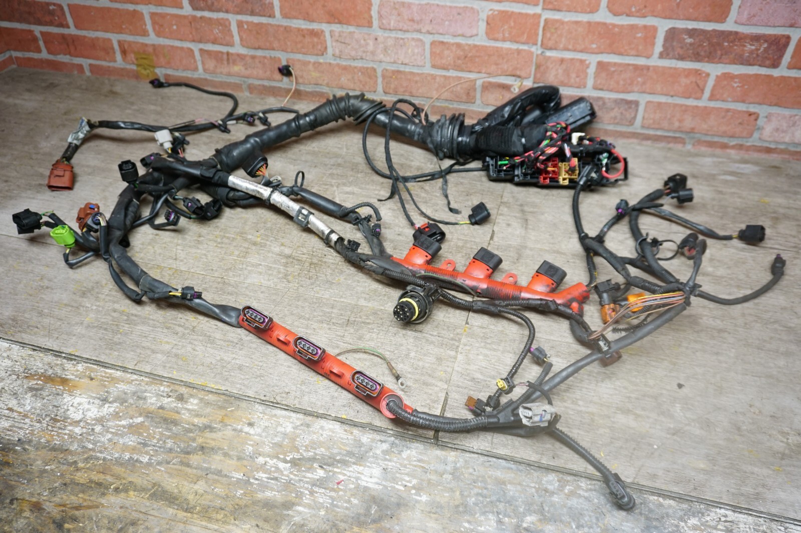 2013 AUDI Q5 8R QUATTRO 3.0L V6 GAS AWD ENGINE MOTOR WIRING HARNESS ...