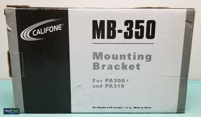 Califone MB 350 Mounting Bracket 10356402007 For PA 300 and PA 319 NEW ...