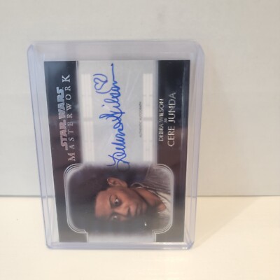 2020 STAR WARS MASTERWORK CERE DEBRA WILSON AUTO AS CERE JUNDA ...