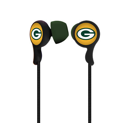 Green Bay Packers Armor Earbuds with Microphone | eBay