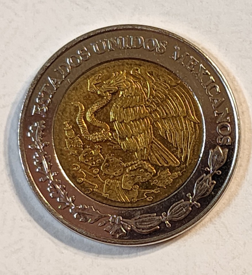 2008 Mexico 5 Pesos Coin, Ignacio Lopez Rayon, Bicentenary of ...