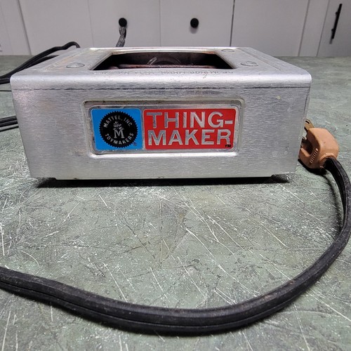 1960s thingmaker hot plate machine creepy crawlers untested | eBay