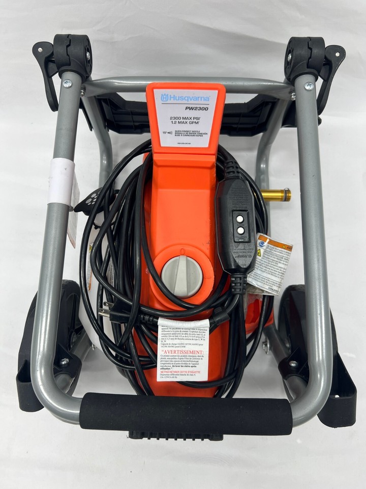 Husqvarna PW2300 Electric Pressure Washer w/ Detergent Tank | eBay