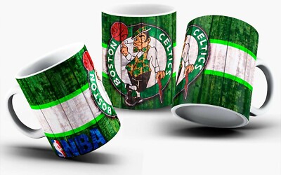 Boston Celtics Coffee Mug NBA New 15oz | eBay
