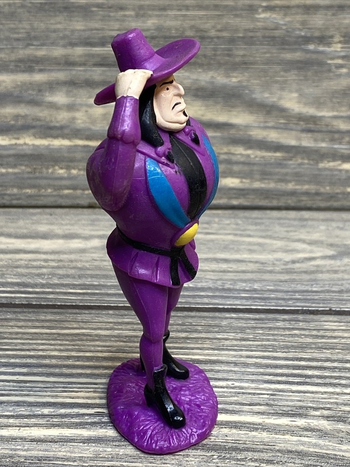 Vintage McDonalds Happy Meal Toy Pocahontas General Ratliff Purple Suit ...