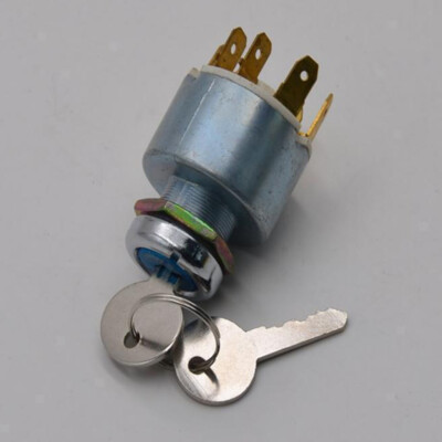 Premium 12V (4 position) Ignition Starter Switch + 2 Keys | eBay UK