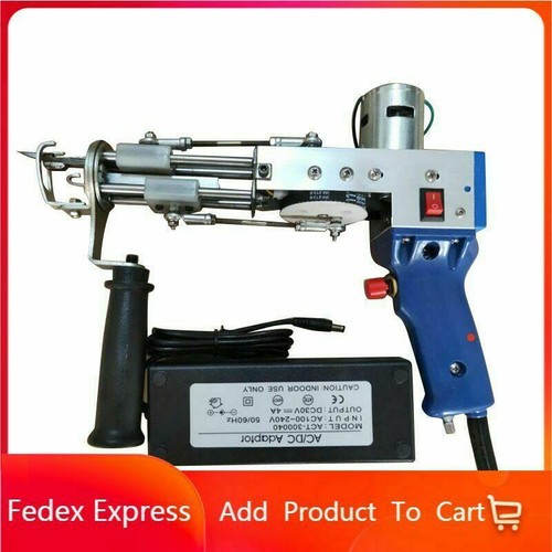 Electric carpet tufting gun cut pile weaving flocking machines 110-220V ...