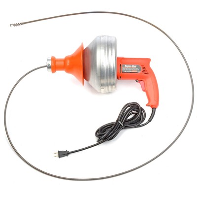 General Wire Super-Vee Drain/Sewer Cleaning Machine W/ 25' x 1/4 ...