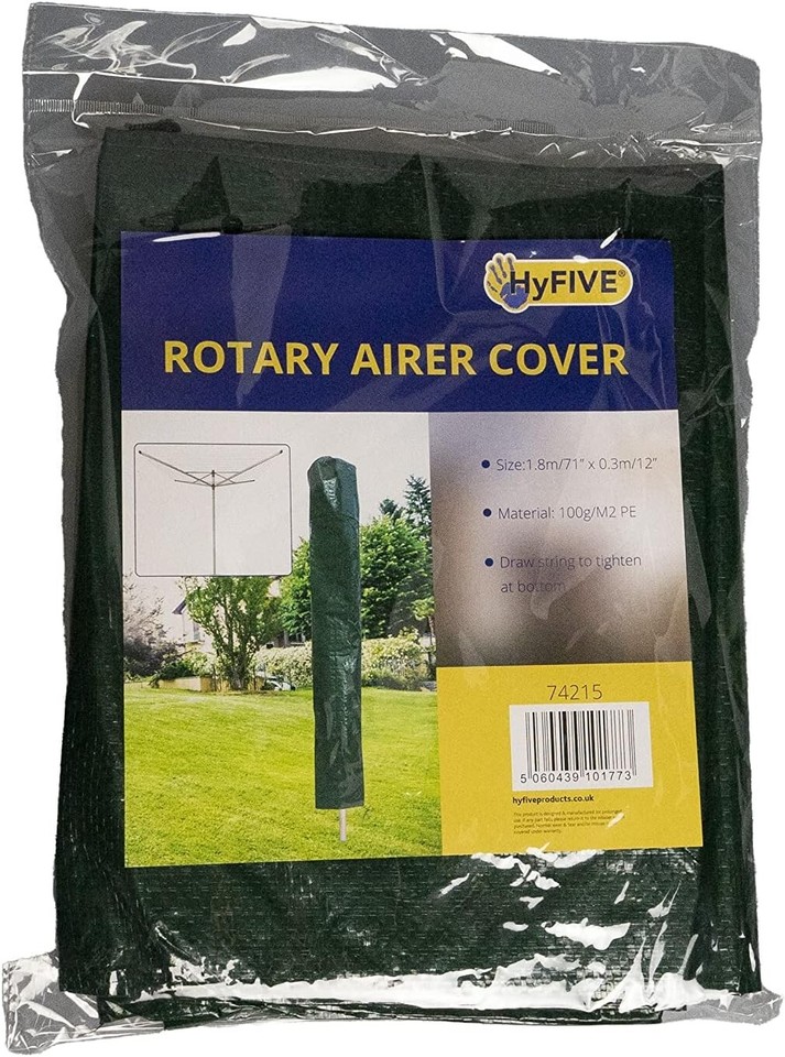Rotary Washing Line Cover Clothes Line Cover Waterproof Airer Cover ...