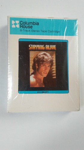 STAYING ALIVE soundtrack 1983 NEW 8 TRACK TAPE (stayin.The Bee Gees ...