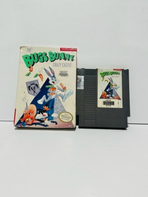 The Bugs Bunny Crazy Castle NES ( 1989) Game and Box TESTED 44499000066 ...