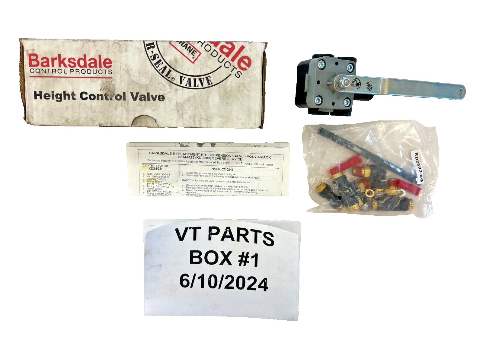 Volvo Barksdale Height Control Valve OEM 85144423 Kd2503 for sale ...