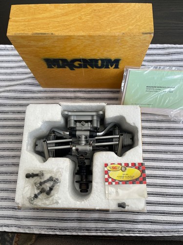 FT 160 XL Magnum Twin Cylinder 4-Stroke Glow Nitro Airplane Engine 1.60 ...