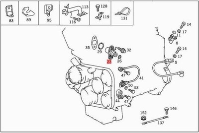 Genuine MERCEDES Camshaft position sender unit Position sensor ...