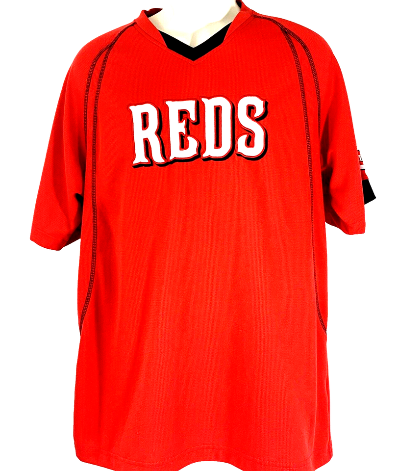 MLB Majestic Cincinnati Reds Jersey Men’s Medium Chest 38" Red | eBay