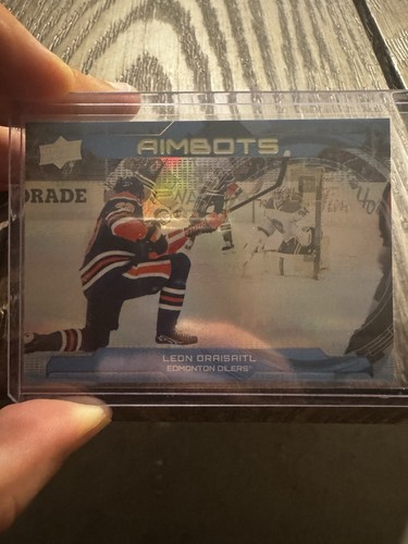 2025-26 Upper deck Leon Draisaitl Aim Bots Card | eBay
