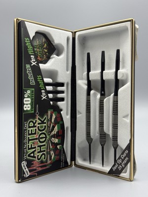 Vintage Dart Set Dart World After Shock 80% Tungsten Darts | eBay