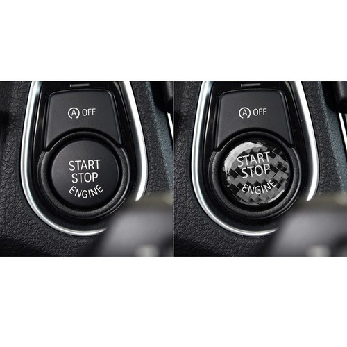 Carbon Fiber Car Key Cap Sticker for 1 2 3 4 5 6 7 X3 Easy Installation ...