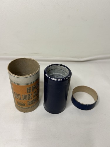 Antique Edison Blue Amberol Wax Cylinder Record “stock-a-Hilotown” | eBay