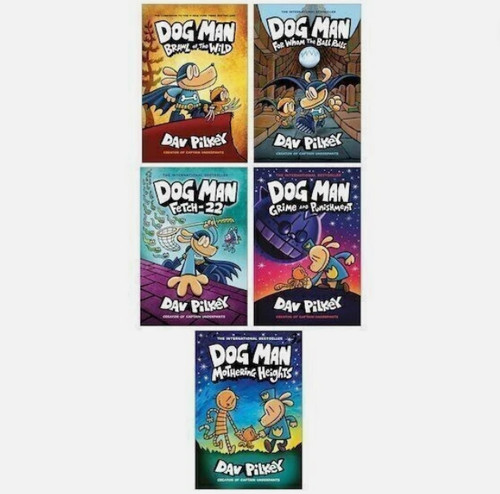 Dog Man Series Books Set By Dav Pilkey Pack 1-13 Kids Birthday Xmas ...