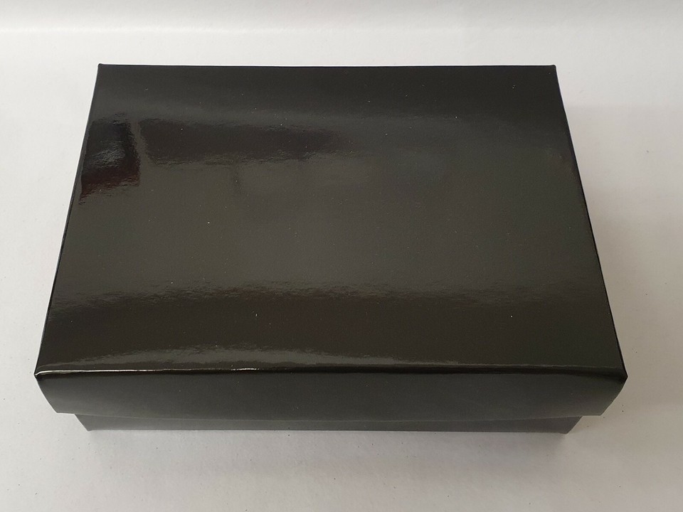 Block Colour Gift Box & Lid Square Rectangle Matte Laminate Gloss ...