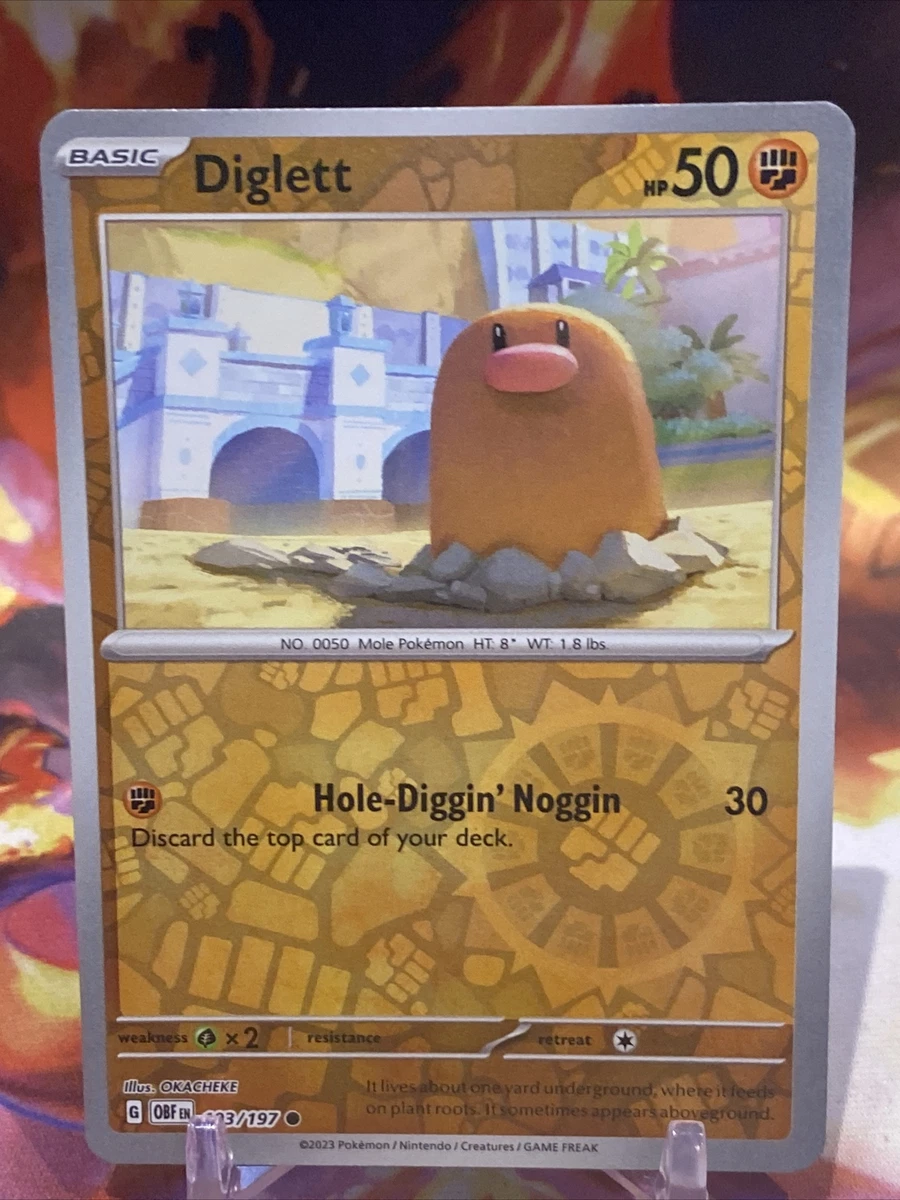 Diglett Underground Monster