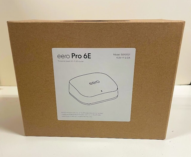 eero Pro 6E Tri-Band AXE5400 Wi-Fi 6E Mesh Router - White for sale ...