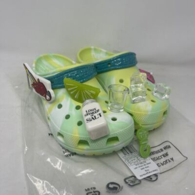 New Mens Size 9 10 12 13 Crocs Classic Margaritaville Clogs Jimmy ...