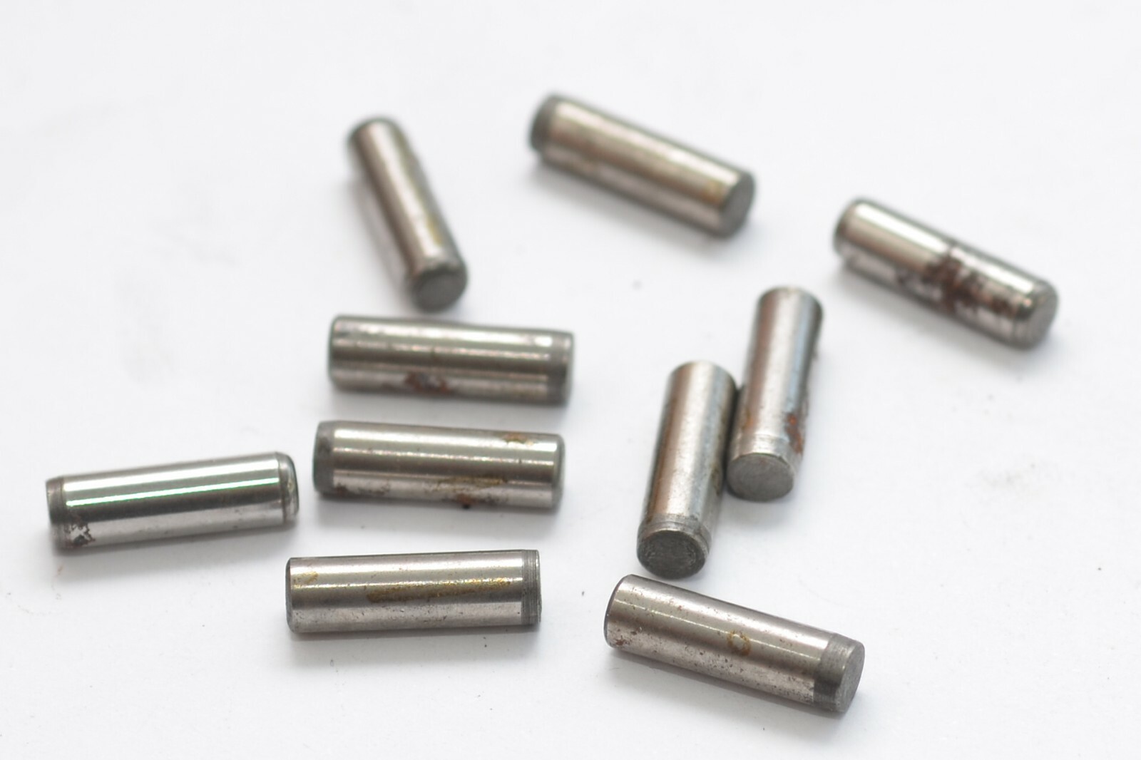 10x MIL spec Zylinderstift / Passstift NAS607-3-5 / Ø5 x L16 mm ...
