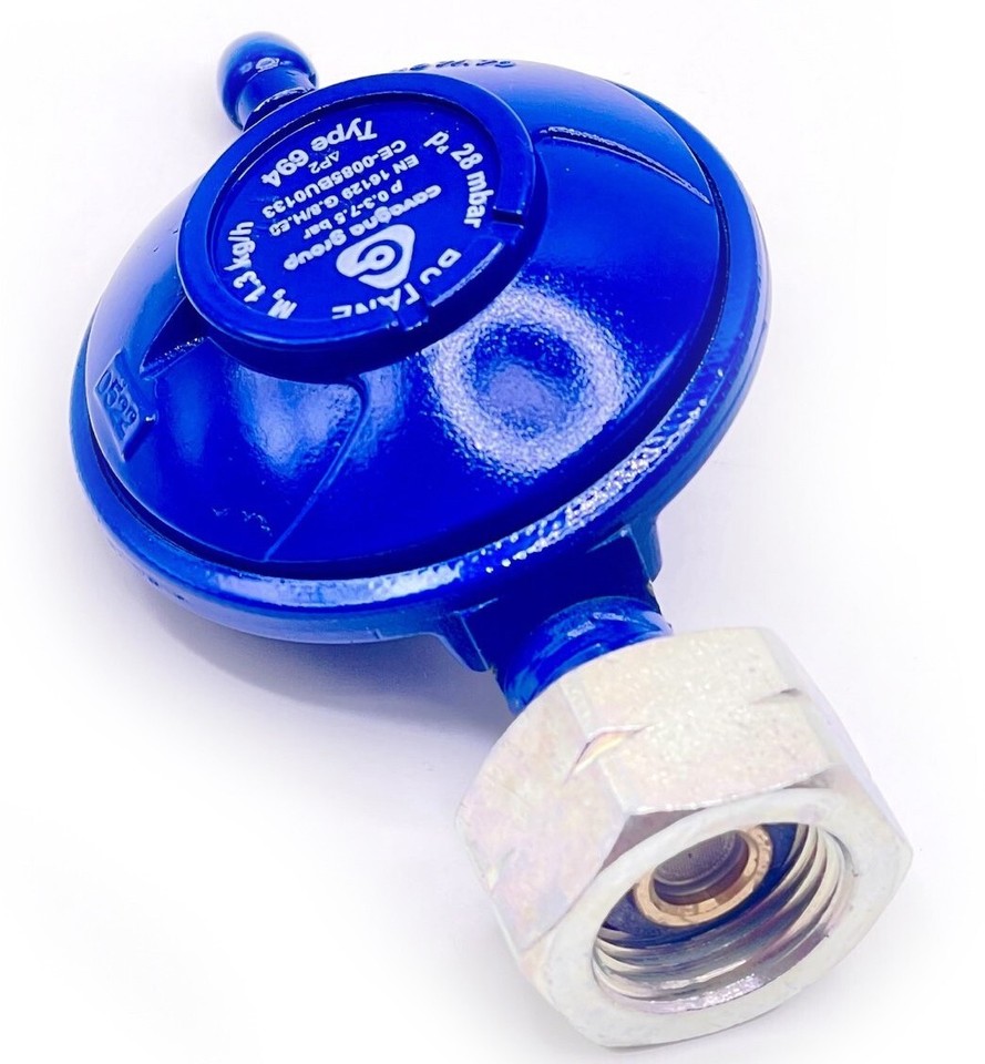 28mbar Butane Gas Regulator Standard Screw In Type with 2 m hose | eBay UK