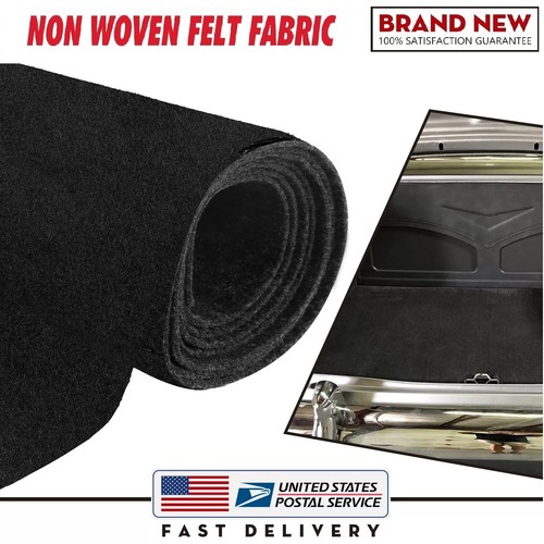 79"x26" Black Car Carpet Trunk-liner Marine Boat Under-felt Upholstery ...