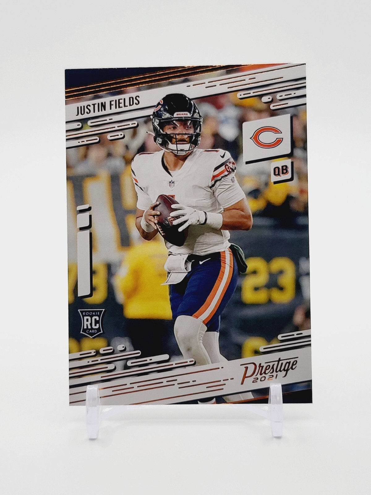 Justin Fields ROOKIE CARD Bronze 2021 Panini Chronicles Prestige #203 ...