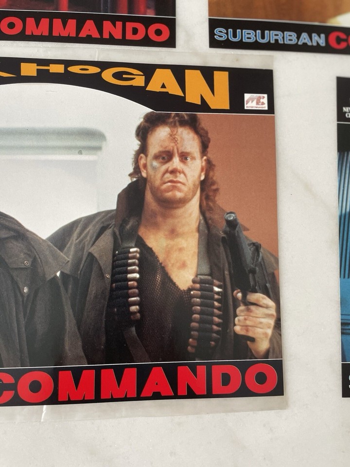 Suburban commando Lobby Card set Undertaker Hulk Hogan 1991 | eBay UK