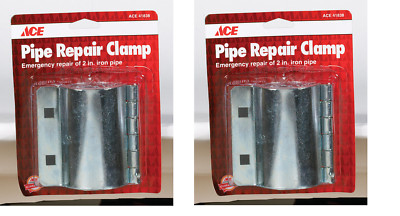 2 pack 2 inch. Diameter. Steel Pipe Repair Clamp | eBay
