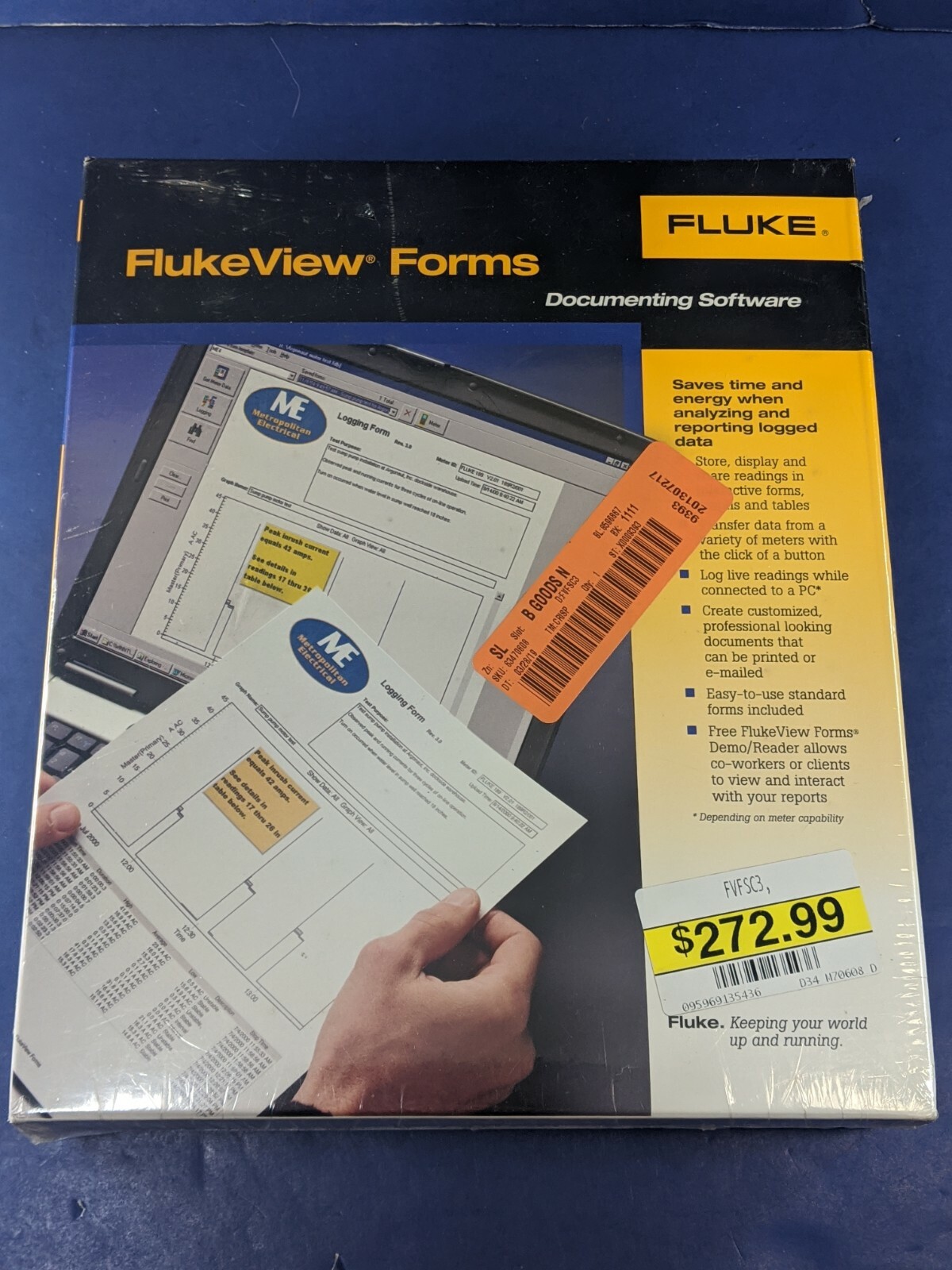 Fluke Fvf-ug FlukeView Forms Software Upgrade for sale online | eBay