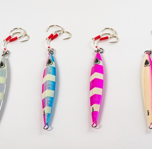 Slow Pitch Jig Flat Fall Jigs Vertical Jigging Saltwater Fishing Lure ...