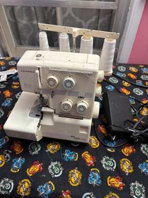 Janome 204D Serger Sewing Machine with box | eBay