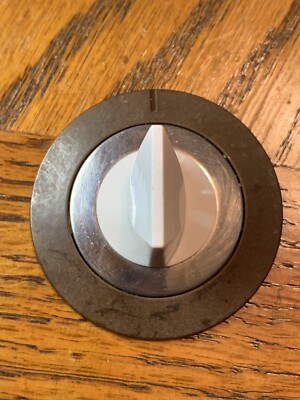 Genuine GE Whirlpool Magic Chef Range Oven BROWN/SILVER/WHITE Knob R ...