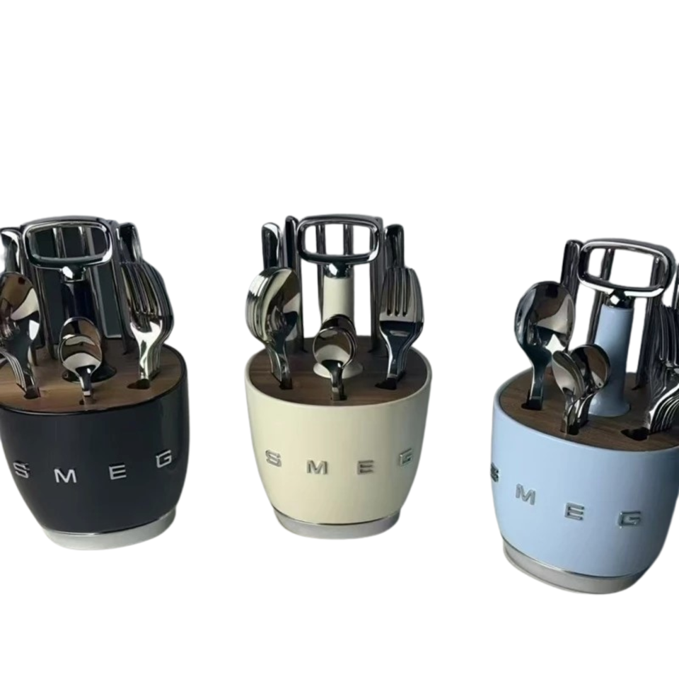 New - SMEG Cutlery Caddy/Holder Only Limited Edition - Cutlery Sold ...