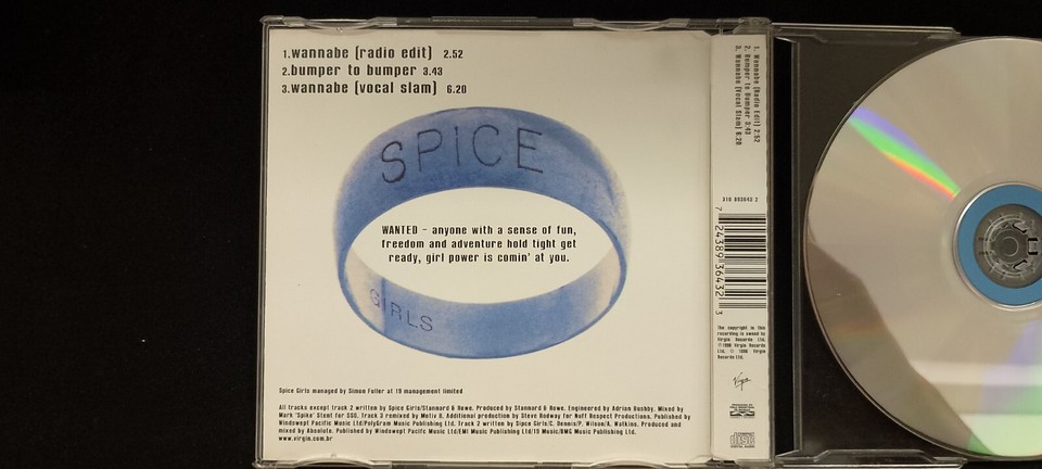 Spice Girls – Wannabe CD Single Brazilian | eBay