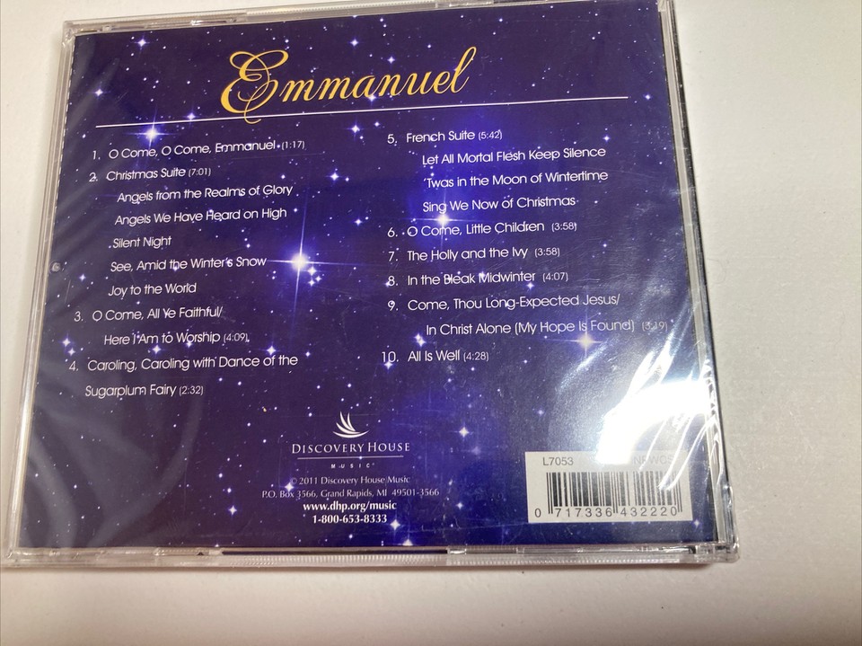 Classical Praise Emmanuel Christmas CD Brand New Sealed Discovery House ...