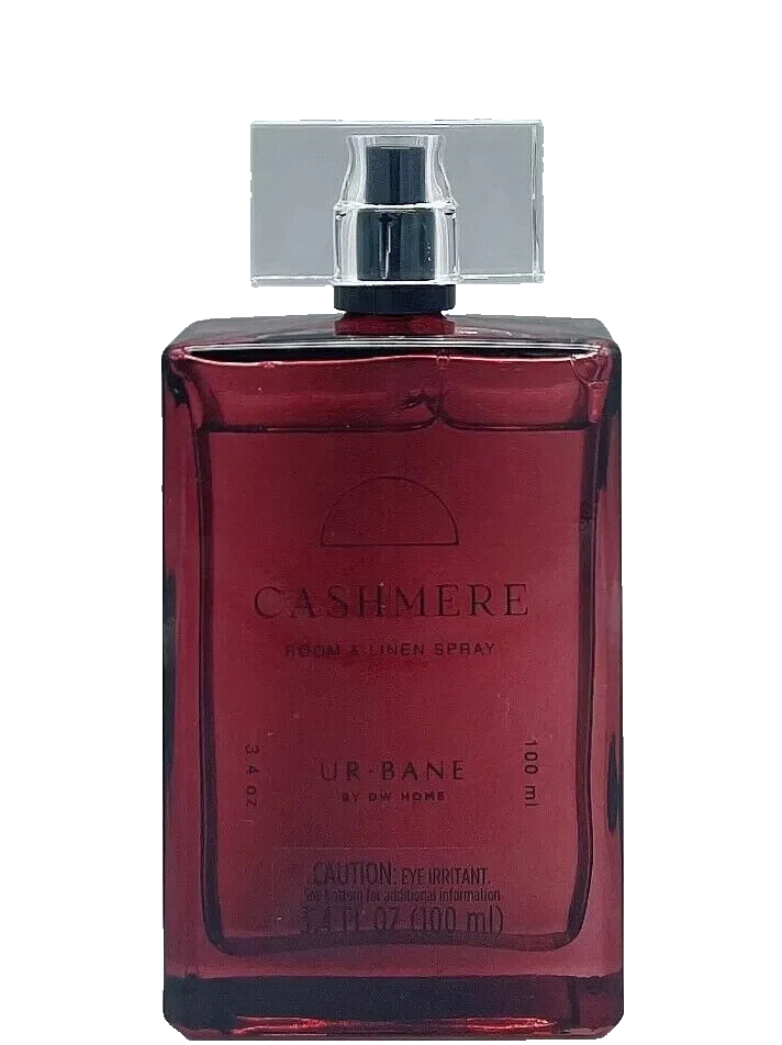 UR BANE by DW CASHMERE Scented Room & Linen Spray 3.4 oz Red Glass Bottle | eBay