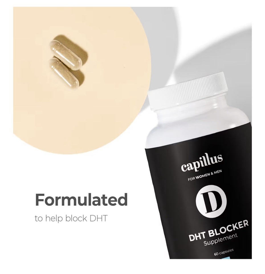 Capillus DHT Blocker For Women Hair Growth DHT Blocker For Men Hair 60 ...