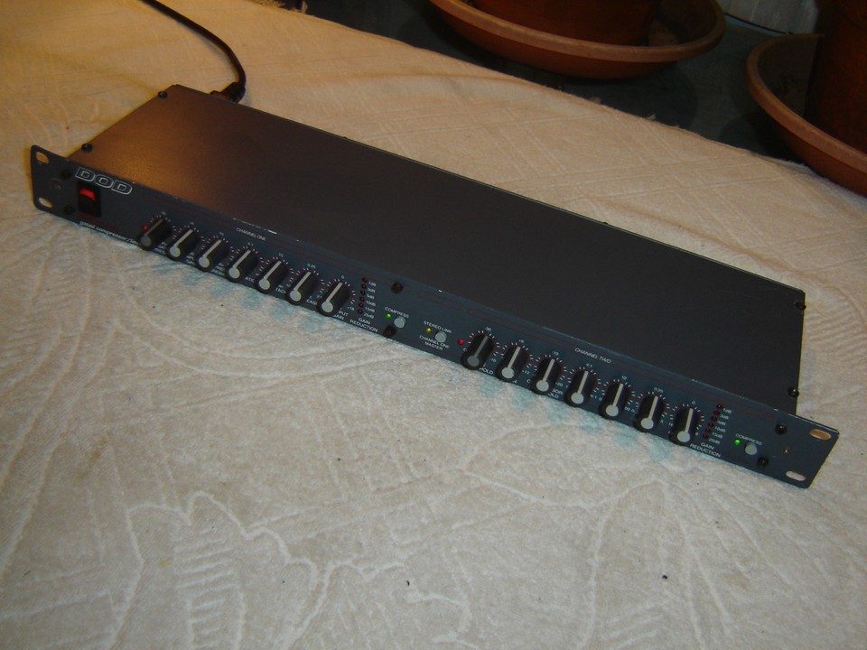 DOD 866 Series II, 2 Channel Gated Compressor Limiter, Rack | eBay