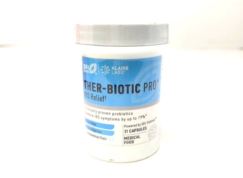 Klaire Labs THER-BIOTIC PRO IBS Relief 21 Capsules - Exp 10/25 | eBay