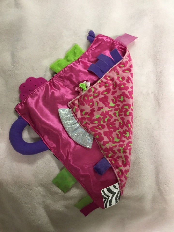 LITTLE DIVA Velour baby GIRLS PINK Leopard Zebra Rags n tags SECURITY ...