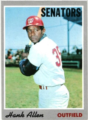 1970 TOPPS # 14 - HANK ALLEN - WASHINGTON SENATORS | eBay