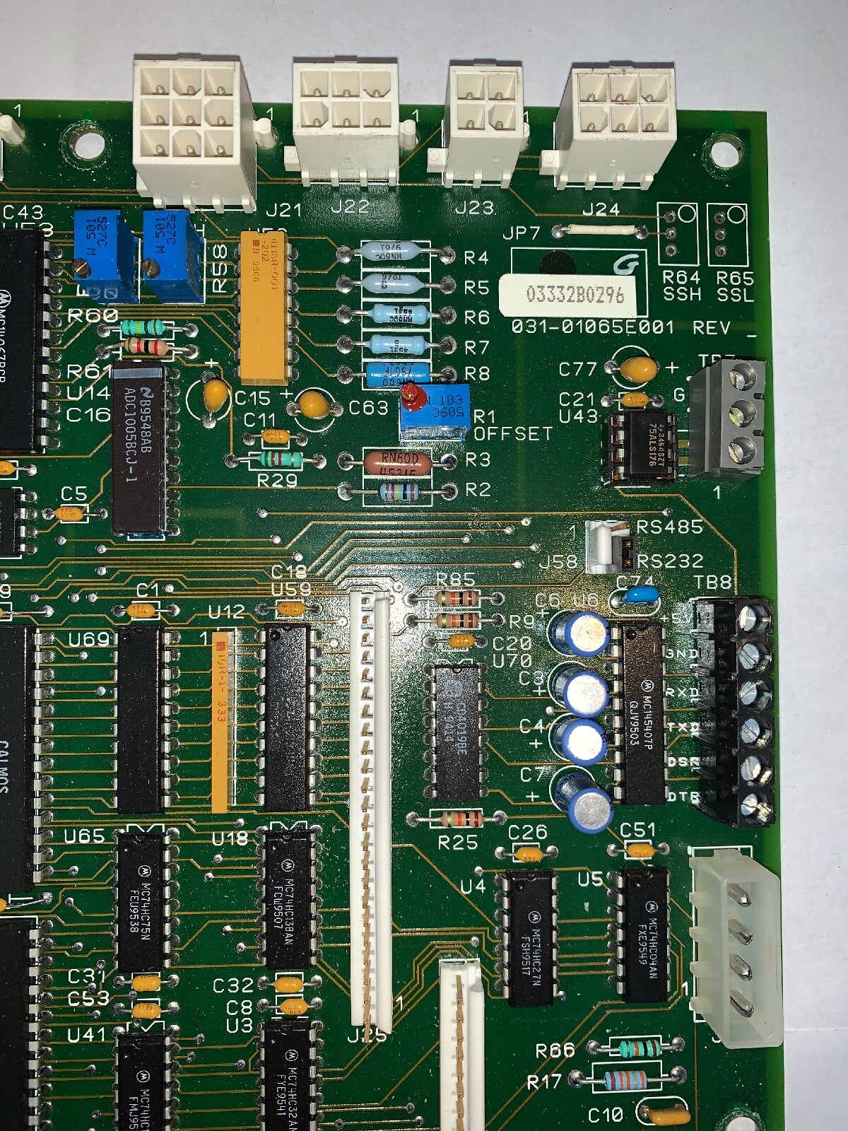 YORK CHILLER CONTROL BOARD 031-01065E001 | eBay