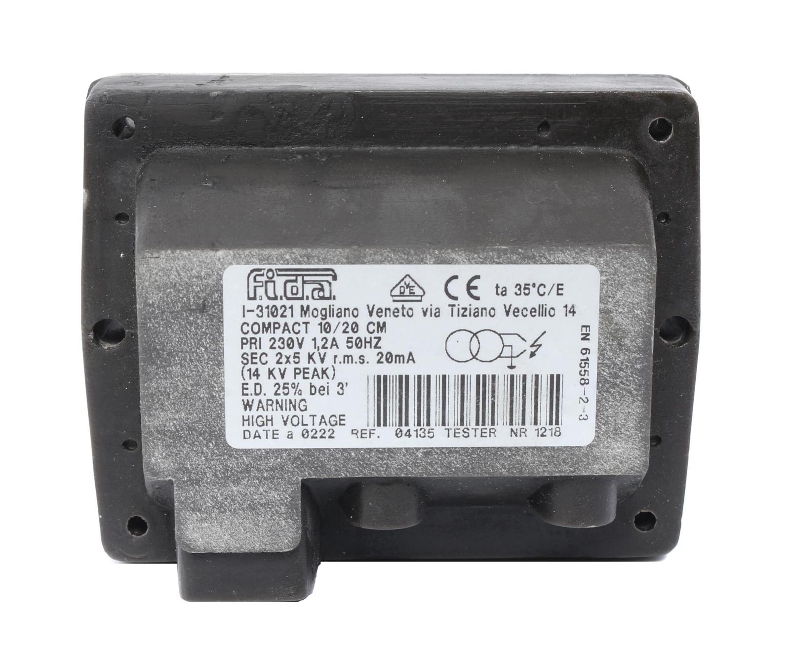 Zündtrafo Fida Compact 10/20cm 33 2x5kv online kaufen | eBay